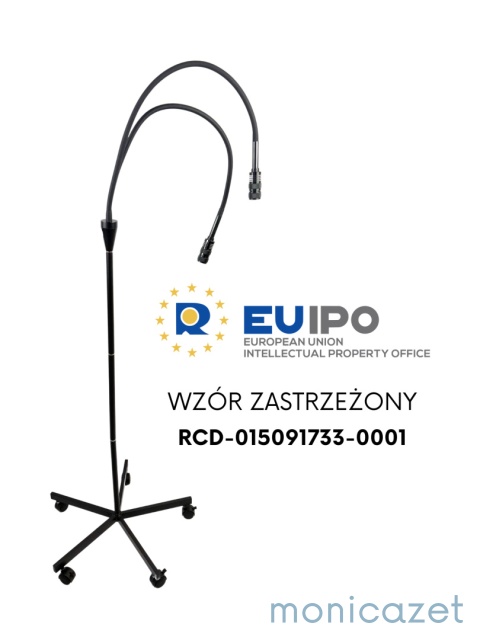 DOUBLE LIGHT™ Lampa UV LED z ekranem ochronnym III GENERACJI > *MONICA ZET*